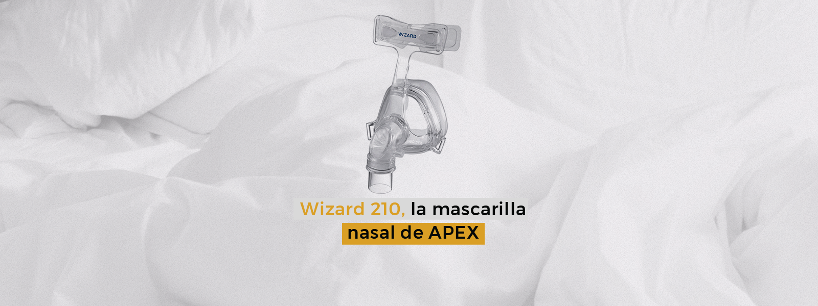 Wizard 210, la mascarilla nasal de APEX — Mercado CPAP México ...